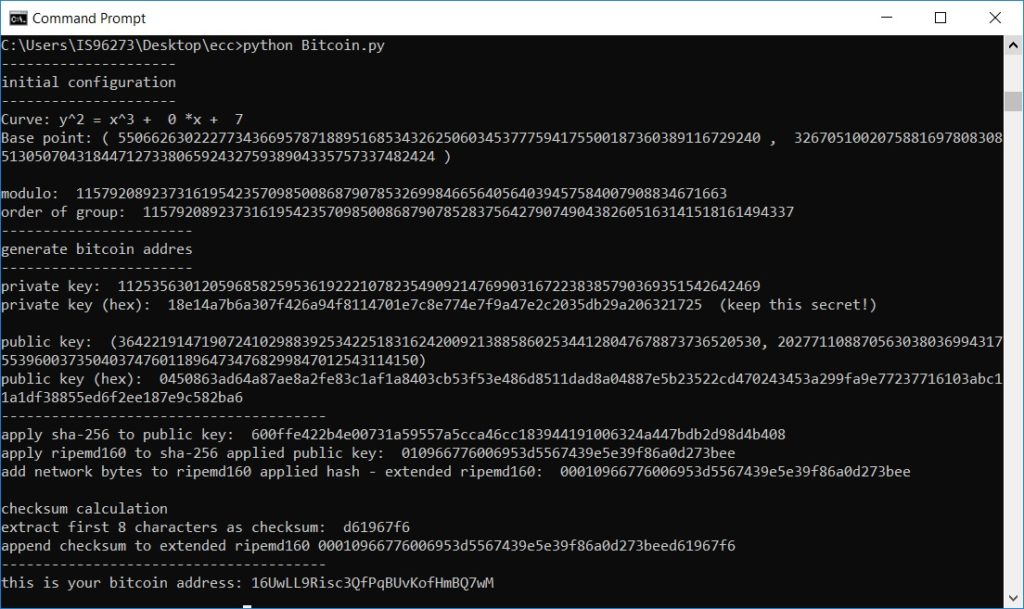 Python ile Adım Adım Bitcoin Adresi Hesaplama – Bilişim IO