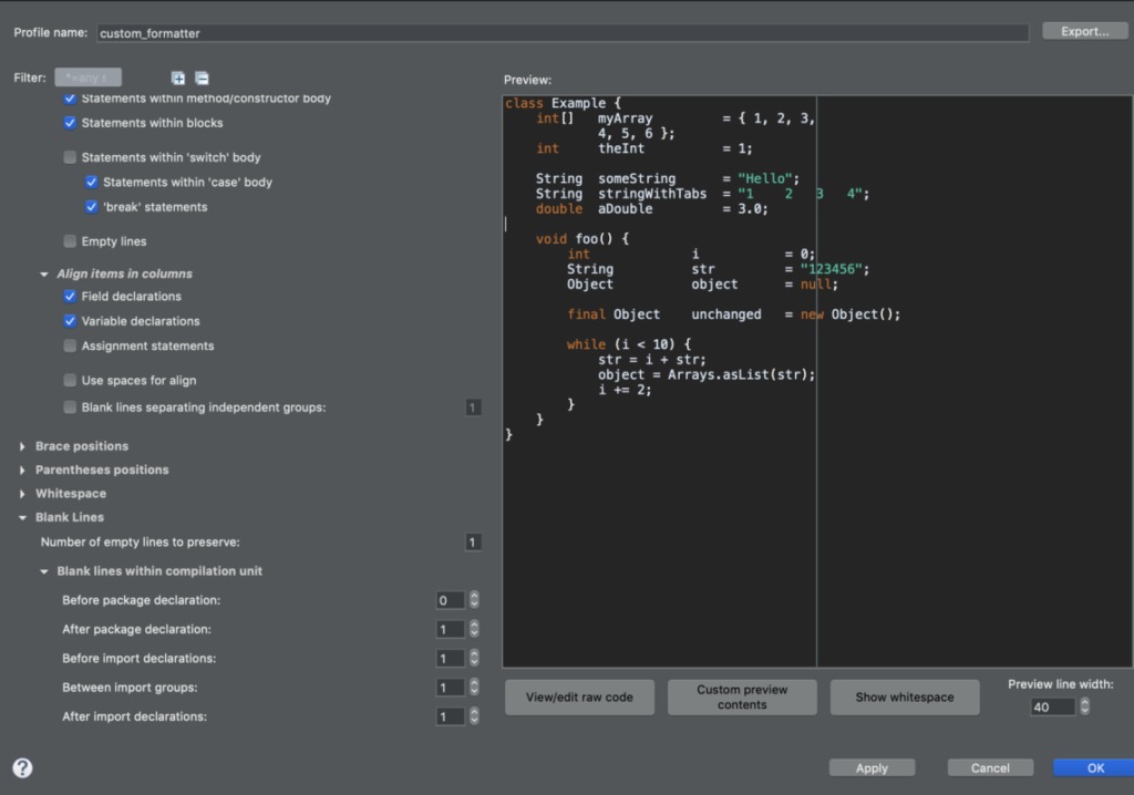 Eclipse Formatter Oluşturma – Bilişim IO